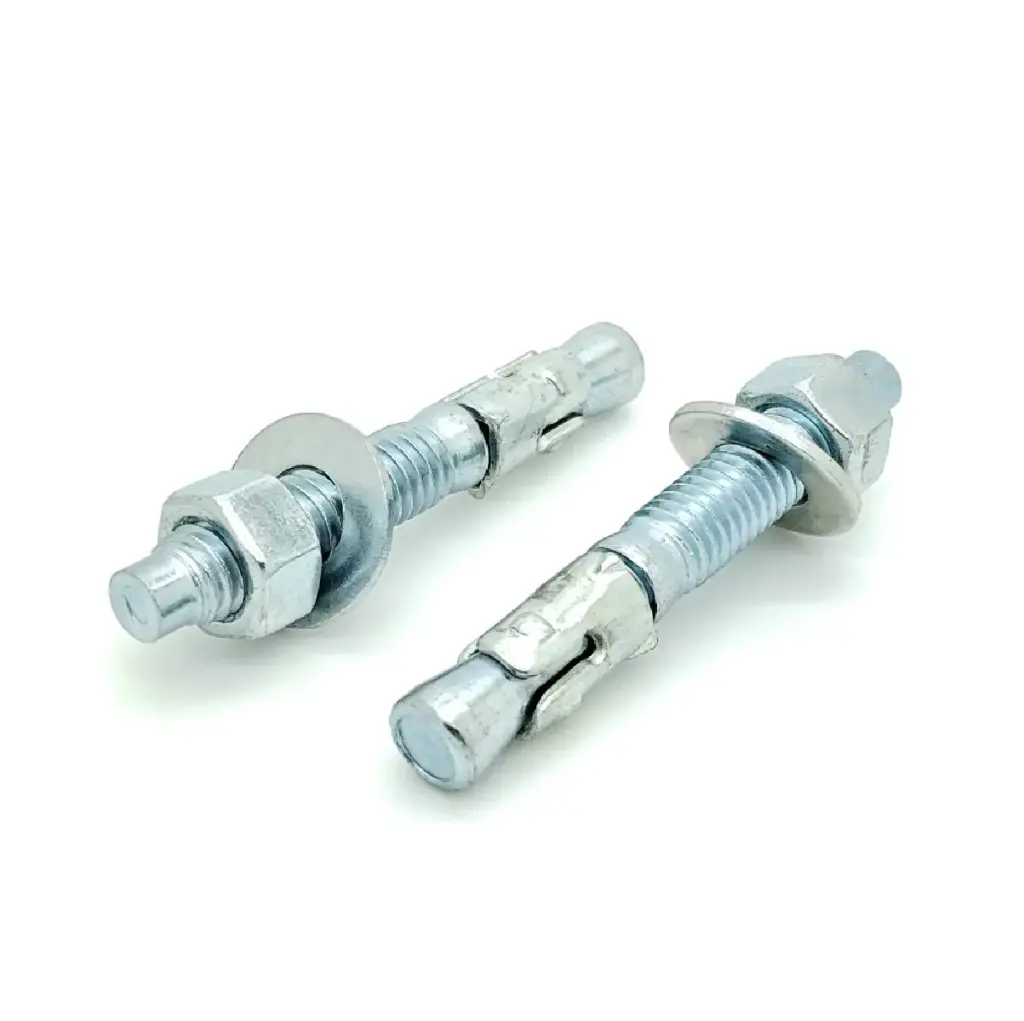 Wzp Wedge Anchor Through Bolt For Heavy Duty Concrete Fixing Roxon